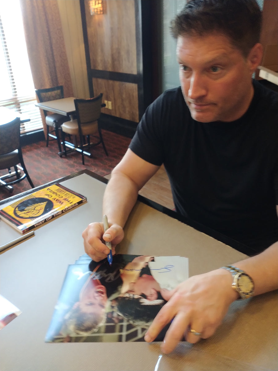 Ralph Macchio / Sean Kanan Dual Autographed 8x10 Karate Kid III Photo ...